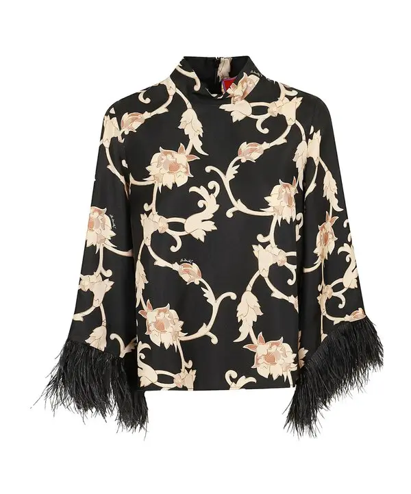 La DoubleJ Floral Print Top - No