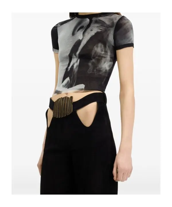 JEAN PAUL GAULTIER Mesh T-shirt