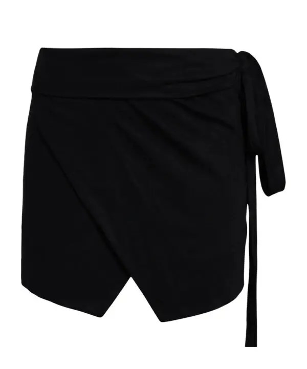 Isabel Marant Étoile Solid Irregular Wrap Skirt