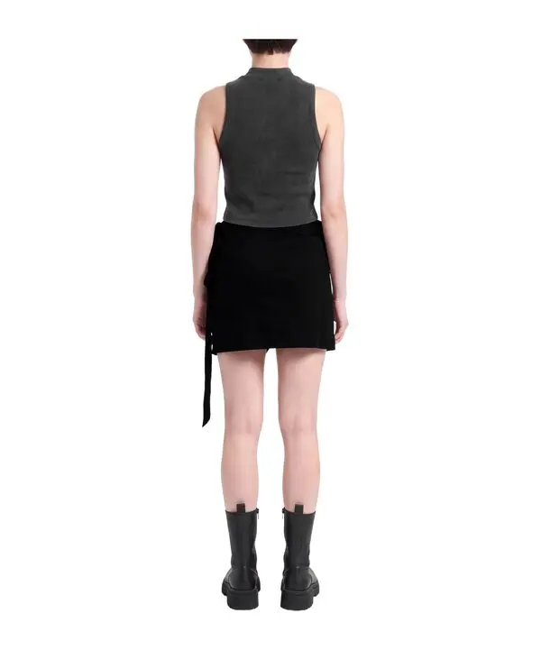 Isabel Marant Étoile Solid Irregular Wrap Skirt