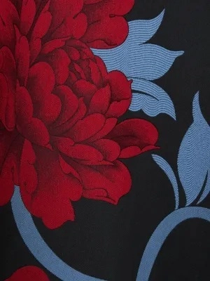 La DoubleJ Peonies Jacquard Dress