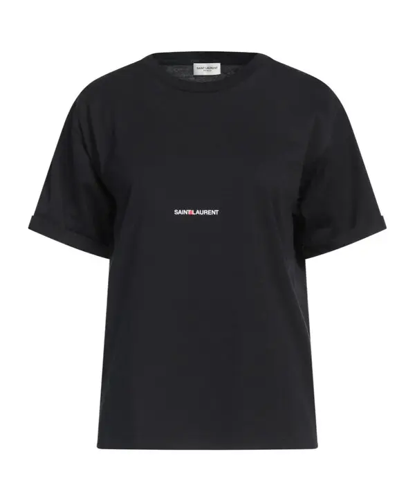 Saint Laurent Simple Solid-color T-shirt