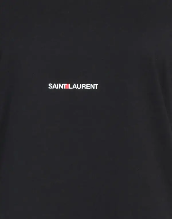 Saint Laurent Simple Solid-color T-shirt