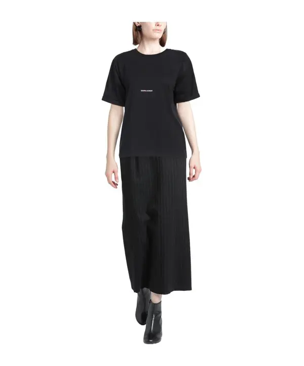 Saint Laurent Simple Solid-color T-shirt