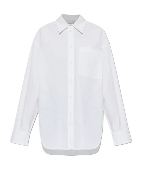 ANINE BING Long-sleeved Shirt - White