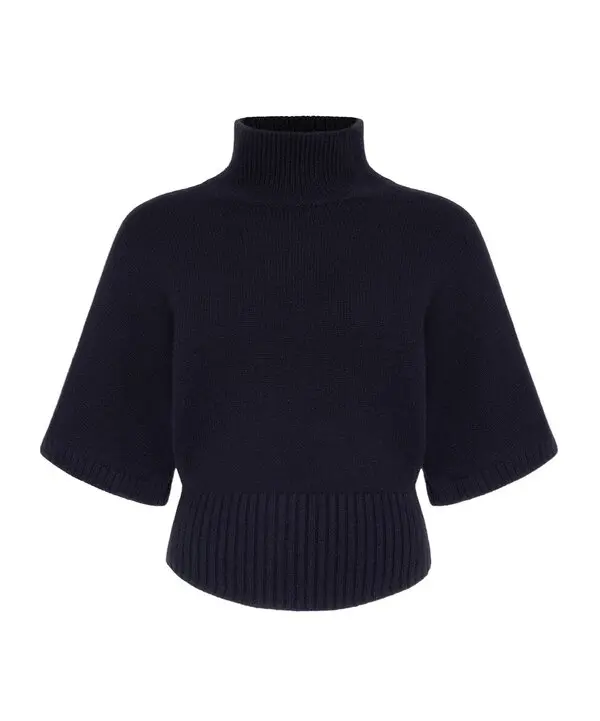 Alaïa Cashmere High Neck Jumper
