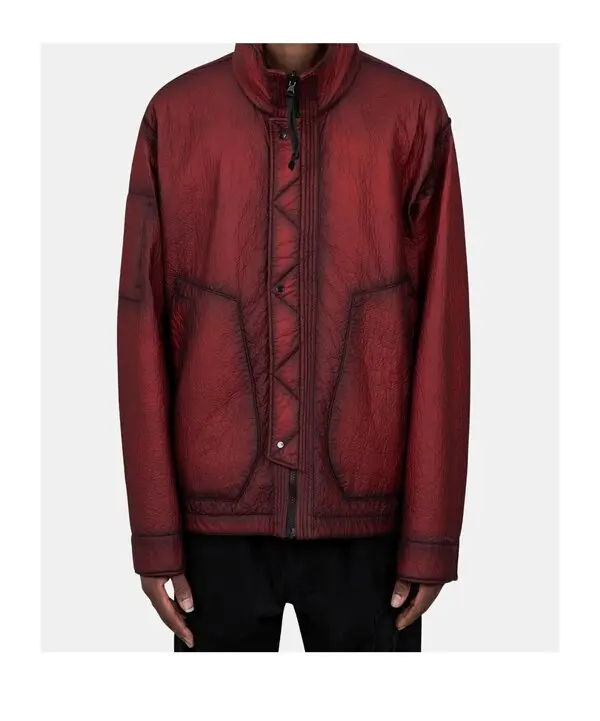 C.P. COMPANY Reversible Zip-up Textured Casual Jacket