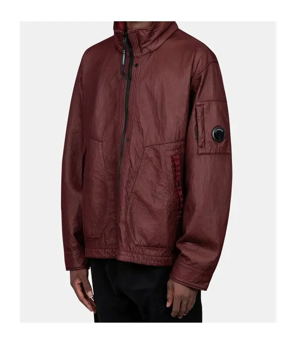 C.P. COMPANY Reversible Zip-up Textured Casual Jacket