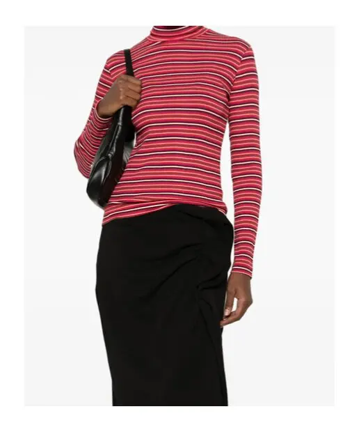 Dries Van Noten Striped Knit Top