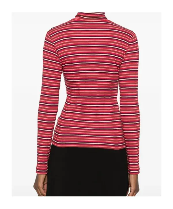 Dries Van Noten Striped Knit Top