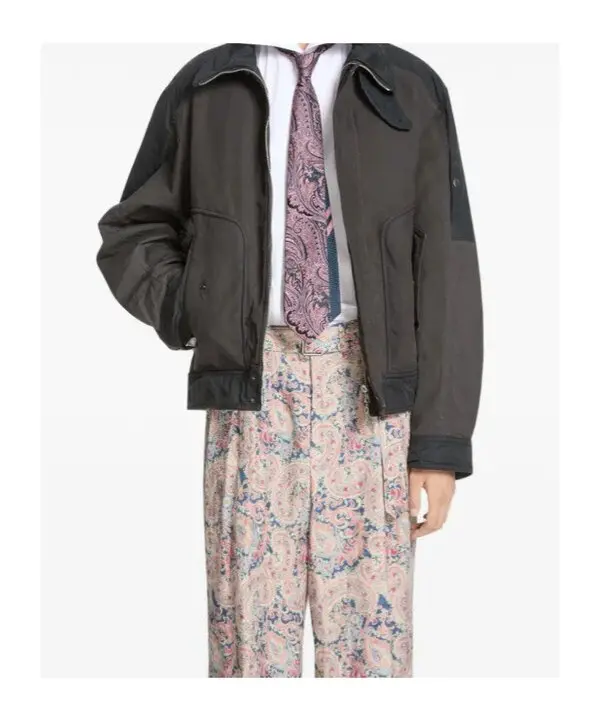 Dries Van Noten Overdyed Cotton Jacket