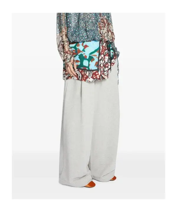 Dries Van Noten Printed Wrap Mini Skirt