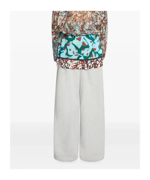 Dries Van Noten Printed Wrap Mini Skirt