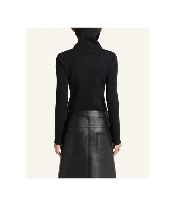COURREGES High-collar Sweater