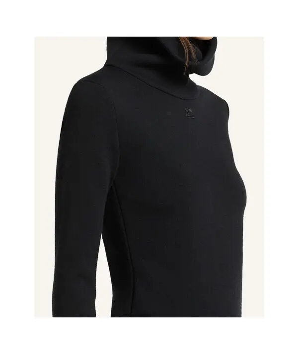 COURREGES High-collar Sweater