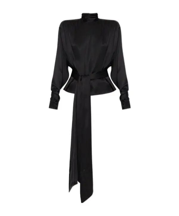Balmain Long-sleeved Shirt - Black