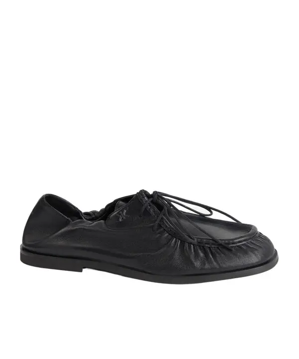 Kenzo Citygram Leather Derbies
