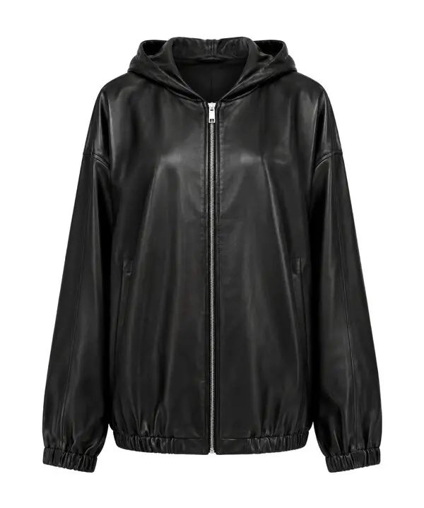 ARMA Hooded Leather Jacket