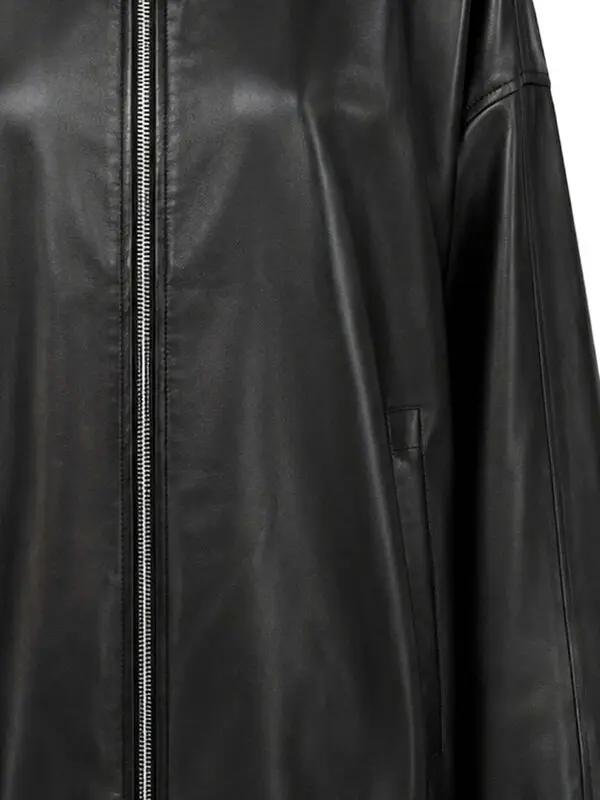 ARMA Hooded Leather Jacket