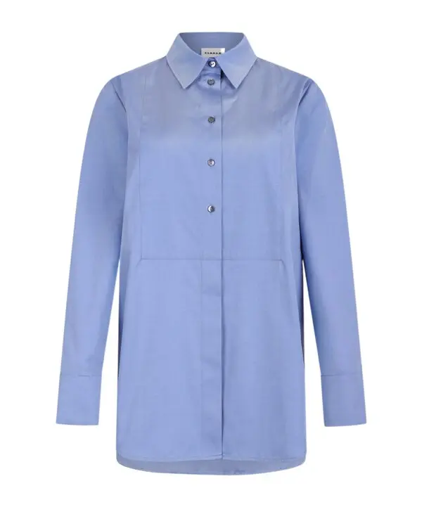 P.a.r.o.s.h Color-block Long-sleeve Shirt - Blue