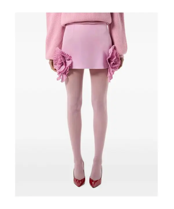 Blumarine 3d Rose Skirt