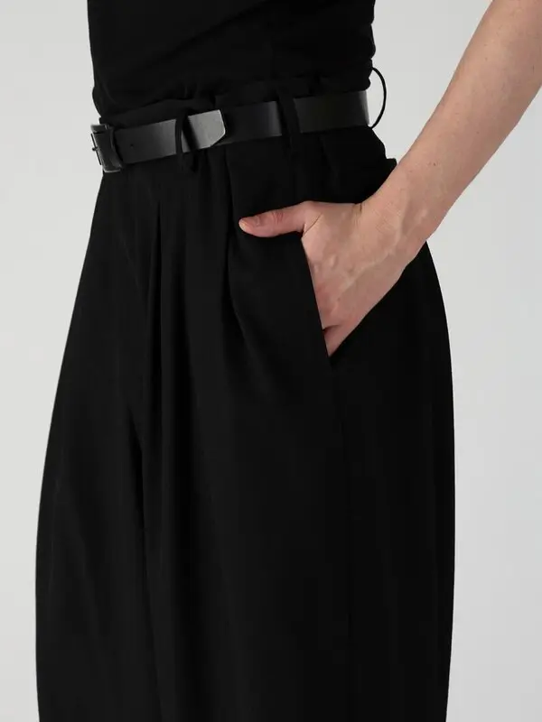 Yohji Yamamoto Wool Gabardine 12-tuck Trousers