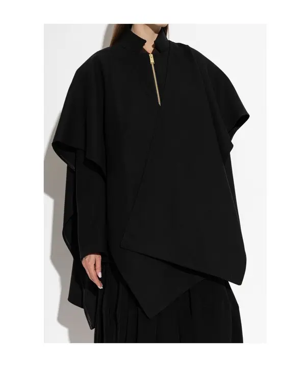 DARKPARK Robin Zip-up Layered Cape Jacket