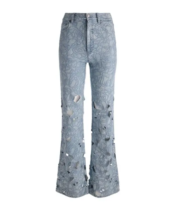 ALICEOLIVIA Belted Jeans