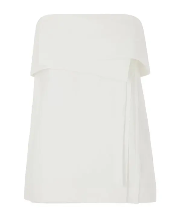 ST. AGNI Sleeveless Top - White