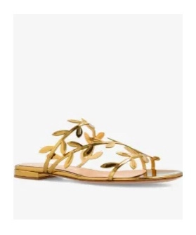 GIANVITO ROSSI Embellished Leather Sandals