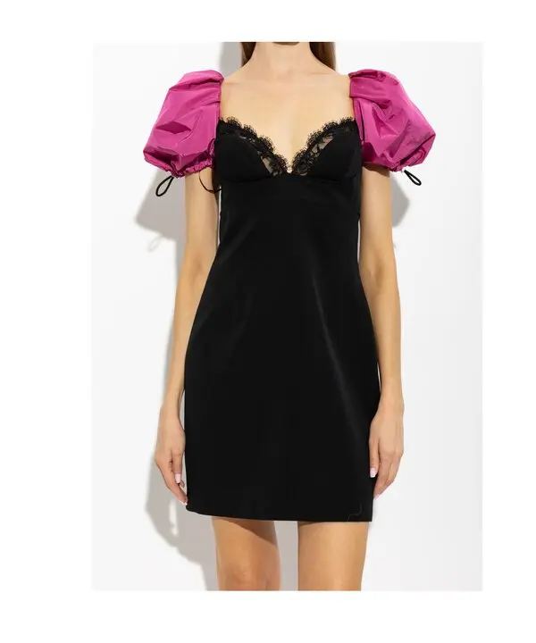 Dsquared2 Snow-tech Lace-trim Mini Dress