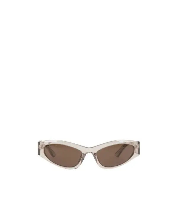 Balenciaga Solid-color Wrap-around Sunglasses