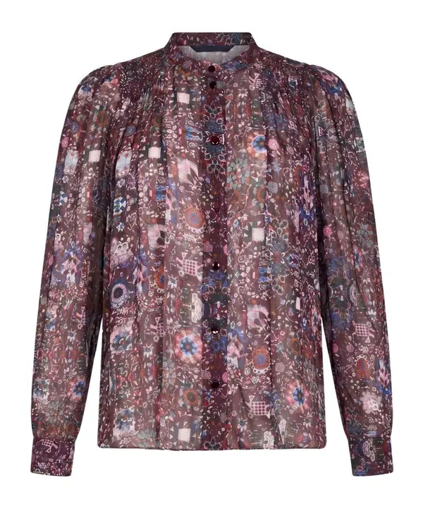Isabel Marant Étoile Floral Chiffon Blouse - No