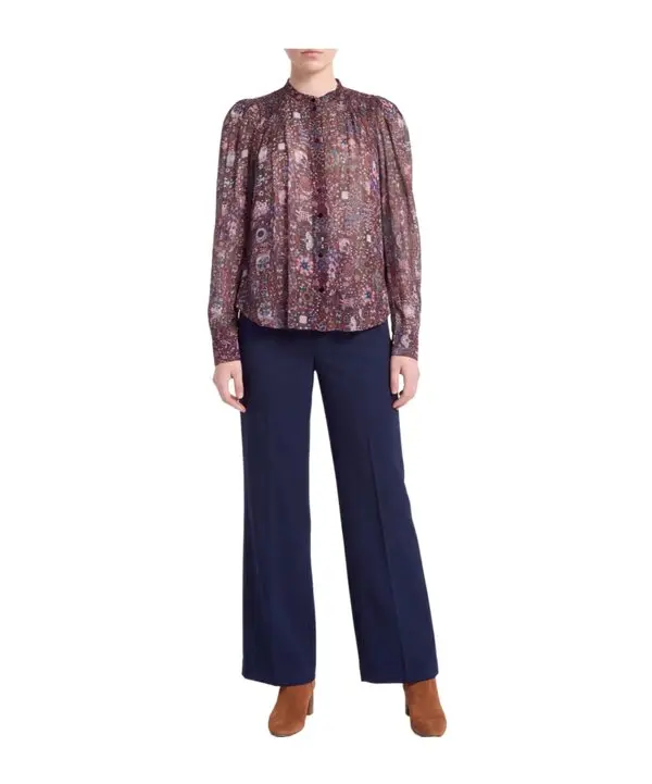 Isabel Marant Étoile Floral Chiffon Blouse