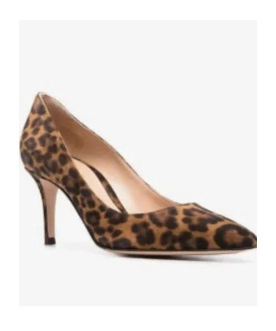 GIANVITO ROSSI Leopardprint Pointedtoe Heels