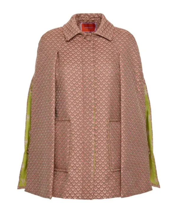 La DoubleJ Milano Mini Cape - Brown