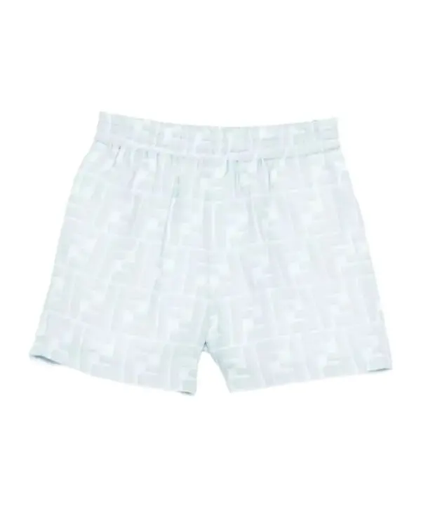 Fendi Ff Logo-jacquard Shorts