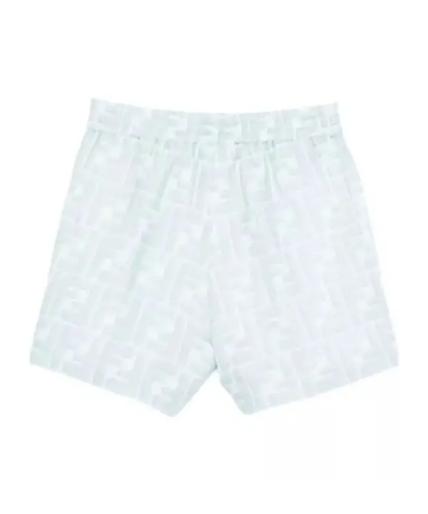 Fendi Ff Logo-jacquard Shorts