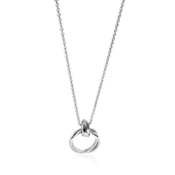 Tiffany & Co. Sterling Silver Paloma Picasso Mini Melody Pendant Necklace - Sterling_silver