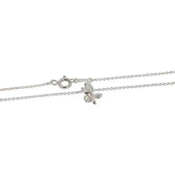 Tiffany & Co. Sterling Silver Paloma Picasso Olive Leaf Pendant Necklace