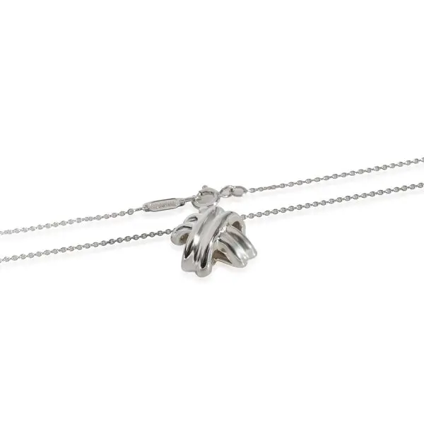 Tiffany & Co. Sterling Silver Signature X Pendant