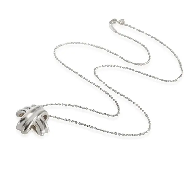 Tiffany & Co. Sterling Silver Signature X Pendant