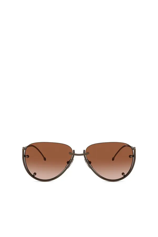 DIESEL® Pilot Model Sunglasses - Brown