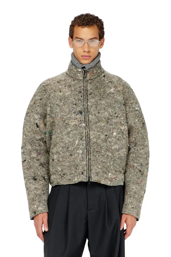 DIESEL® Upcycled Felted Jacket