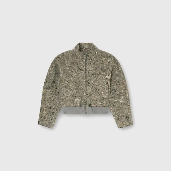 DIESEL® Upcycled Felted Jacket - Grey