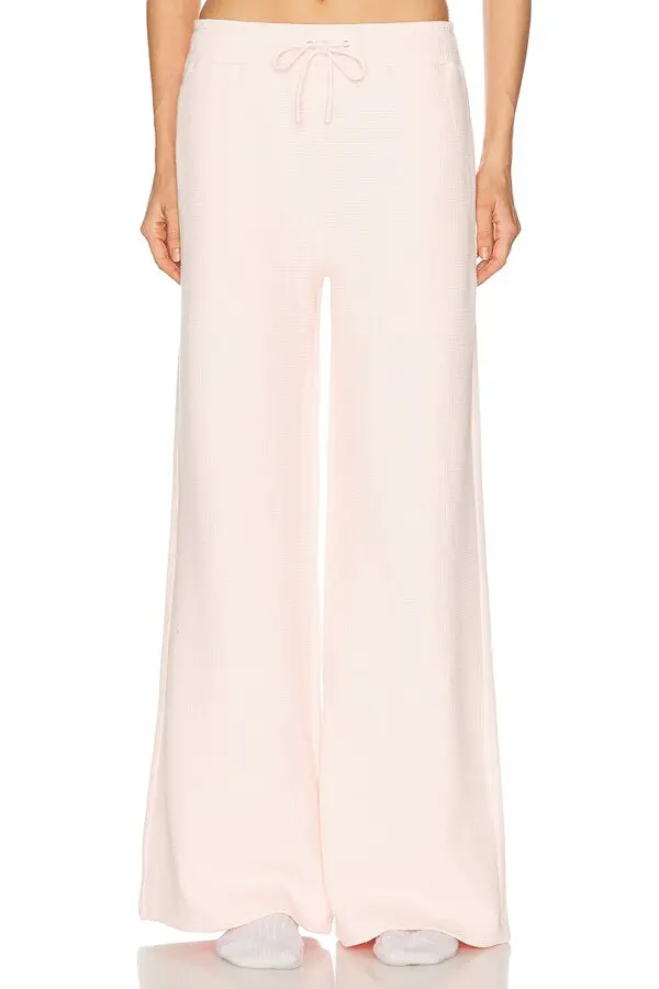 NEGATIVE UNDERWEAR Waffle Knit Track Pant - Shell