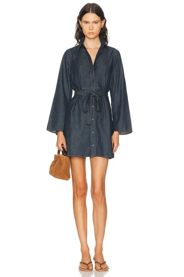FRAME Tuxedo Dress
