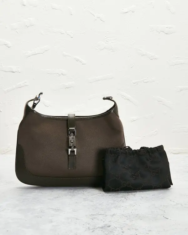 FWRD RENEW Gucci Jackie Hobo Bag - Brown