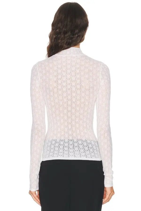 Sablyn Rhea Long Sleeve Mock Neck Top