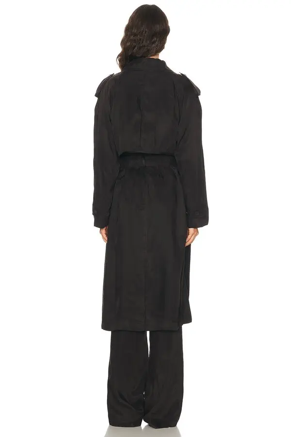 Helmut Lang Fluid Trench Coat